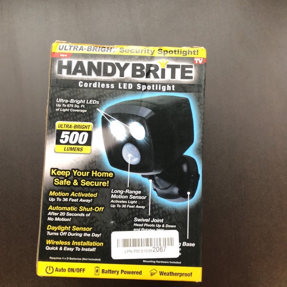 HANDYBRIGHT | Other | Handy Brite Cordless Ultrabright Led ...
